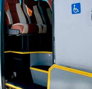 Adapted bus - Autocares Ríos
